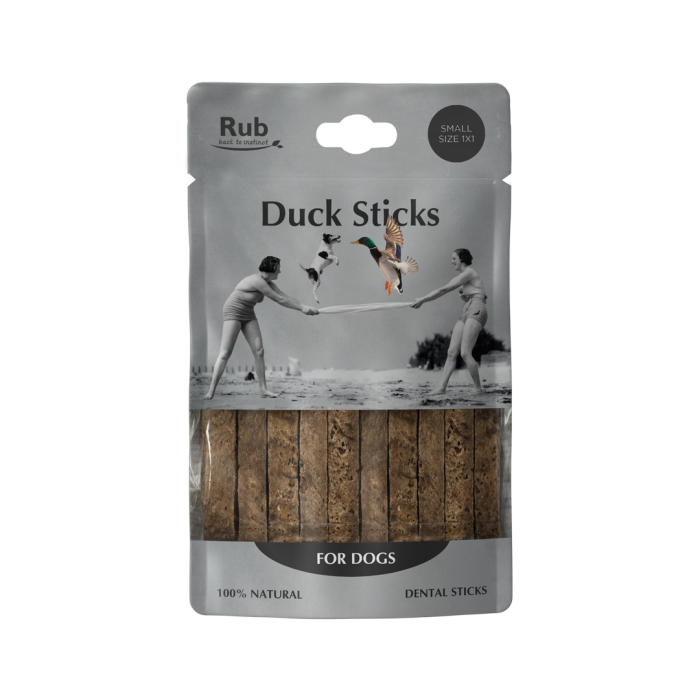 RETORN RUB PATO DENTAL STICK PARA PERROS 100G - SMALL :: NUCAN mascotas