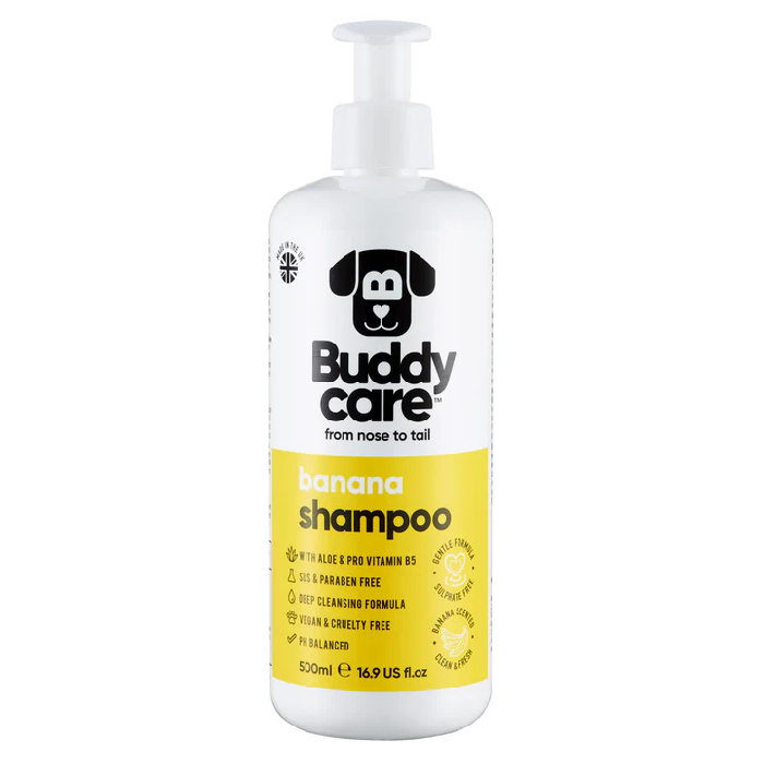 BUDDY CARE Champú de plátano para perros 500ml. :: NUCAN mascotas